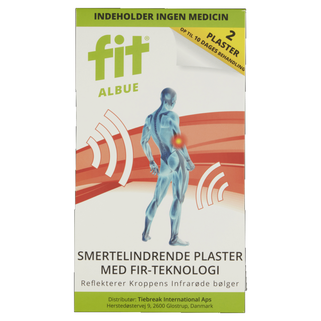 FIT Plaster Albue | Prøv smerteplaster mod smerter i albue