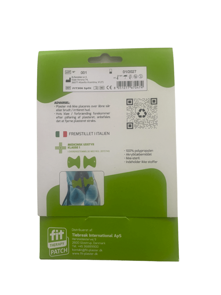 FIT Plaster Lænd | Smerteplaster mod ryg- og lændesmerter