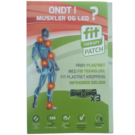 FIT Plaster Lænd | Smerteplaster mod ryg- og lændesmerter